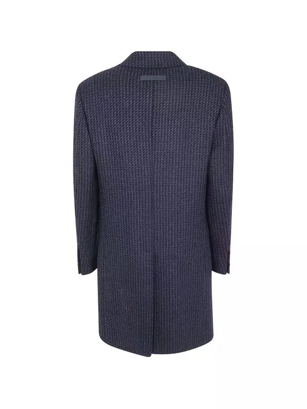 Zegna Double-breasted Wool Coat