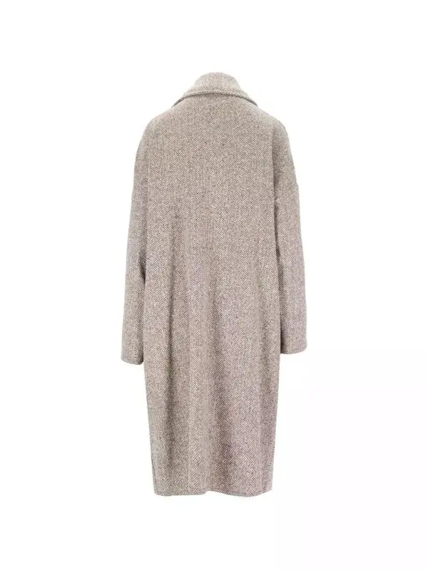Dusan Oversized Herringbone Coat