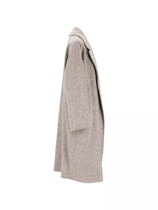 Dusan Oversized Herringbone Coat