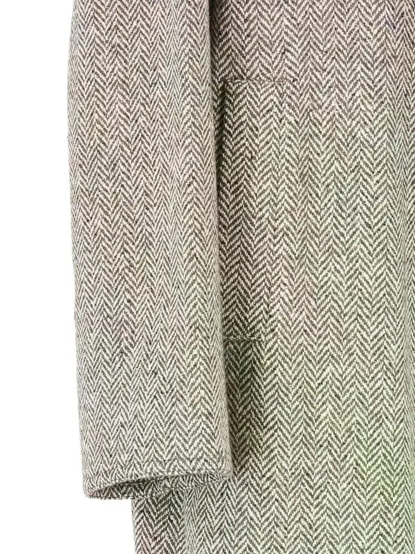 Dusan Oversized Herringbone Coat