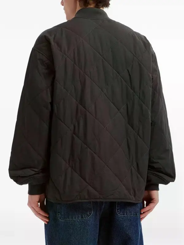 FINGERCROXX Quilted Logo-patch Jacket