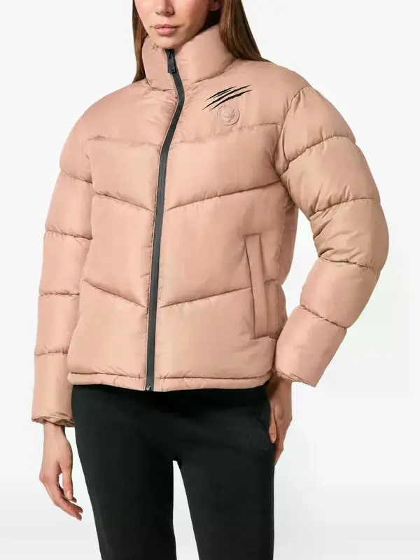 PLEIN SPORT Helsinki Logo-patch Puffer Jacket