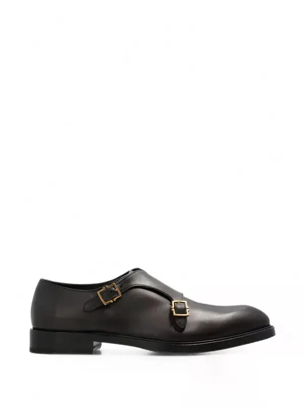 FERRAGAMO Double Monk Strap Shoes