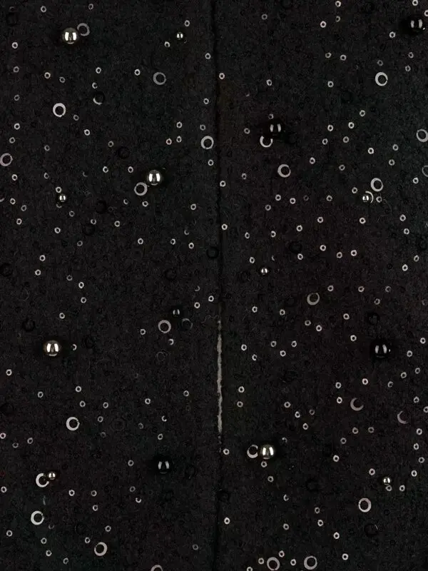 GENNY Sequin-embellished Bead-embellished Jacket