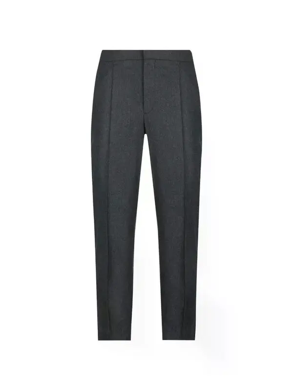 Zegna Pressed-crease Tailored Trousers