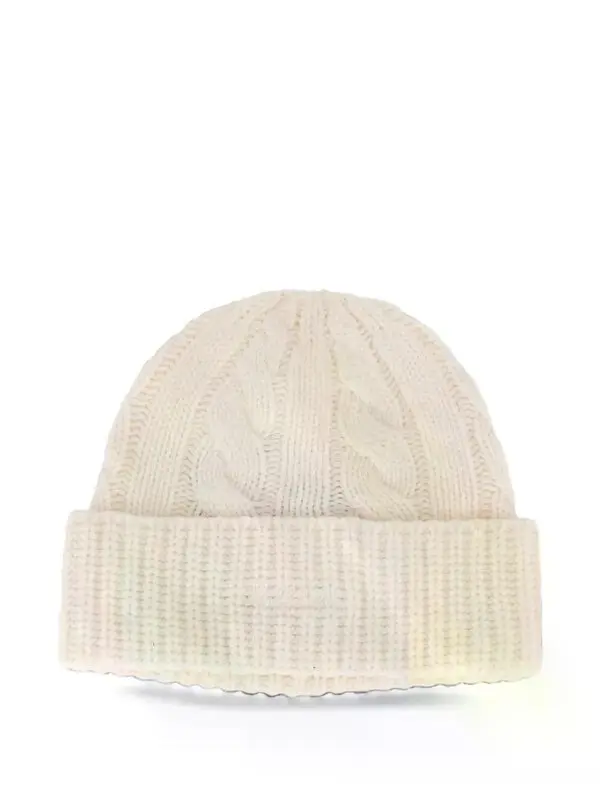 MC2 SAINT BARTH Moss Cable-knit Beanie Hat