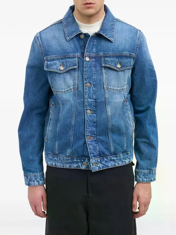 DONDUP Faded-effect Denim Jacket