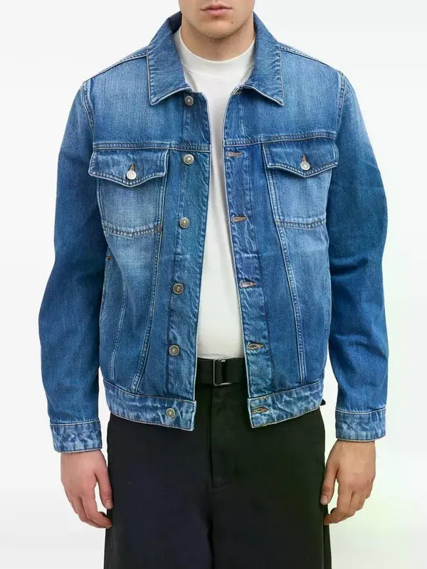DONDUP Faded-effect Denim Jacket