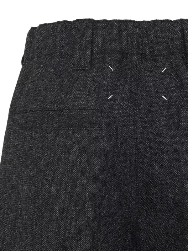 MAISON MARGIELA Pleated Wide-leg Trousers