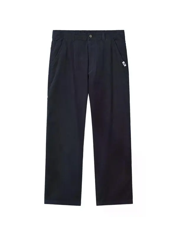 CHOCOOLATE Logo-patch Corduroy Trousers