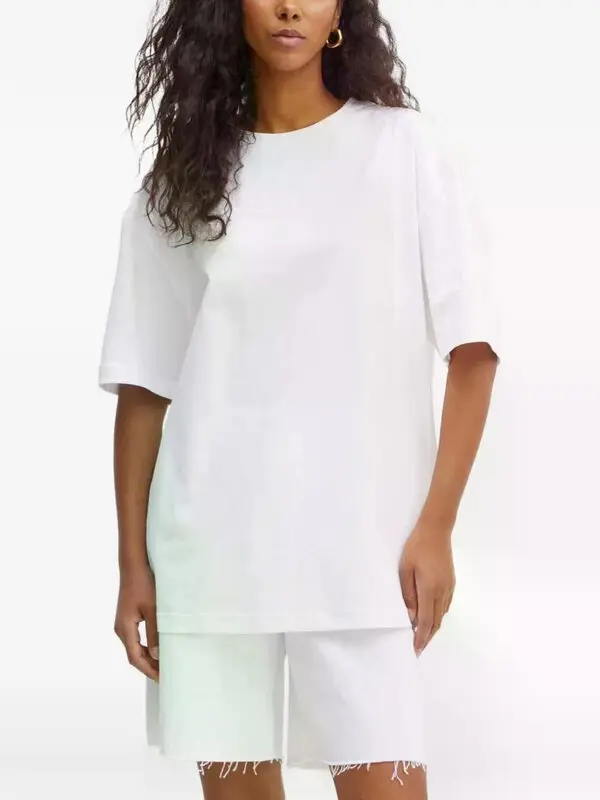 Miss Sixty Logo-embossed T-shirt
