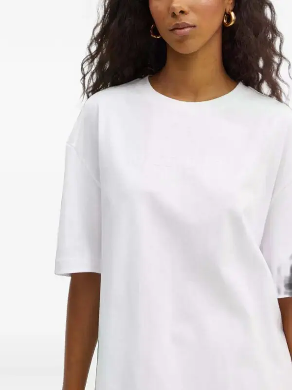 Miss Sixty Logo-embossed T-shirt