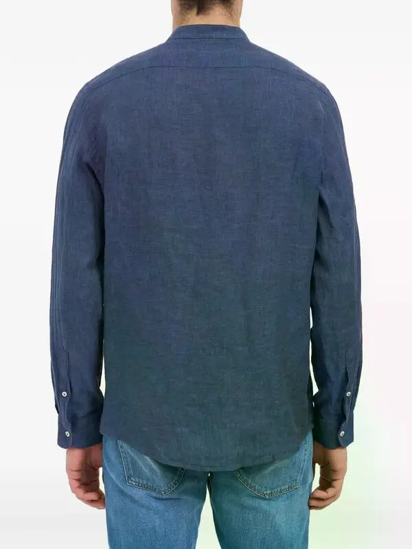 DANIELE ALESSANDRINI Mandarin-collar Shirt