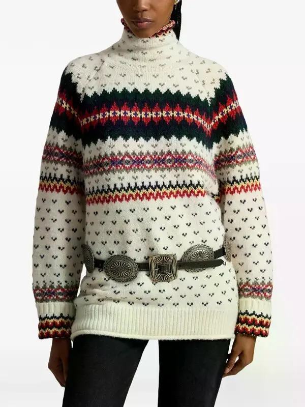 Polo Ralph Lauren Fair Isle Roll-neck Sweater