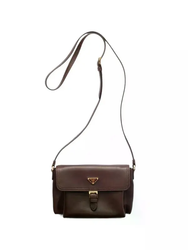 Prada Nappa-leather Smartphone Holder - Brown