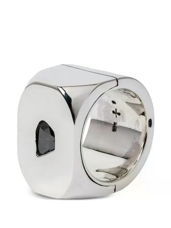 PARTS OF FOUR Sistema Sterling Diamond Ring