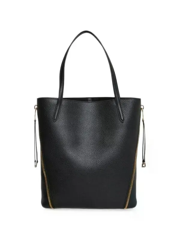 Elisabetta Franchi Zip-detail Pebbled Tote Bag