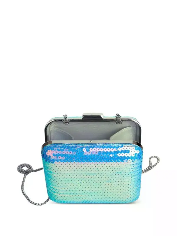 GEMY MAALOUF Sequin-embellished Clutch Bag