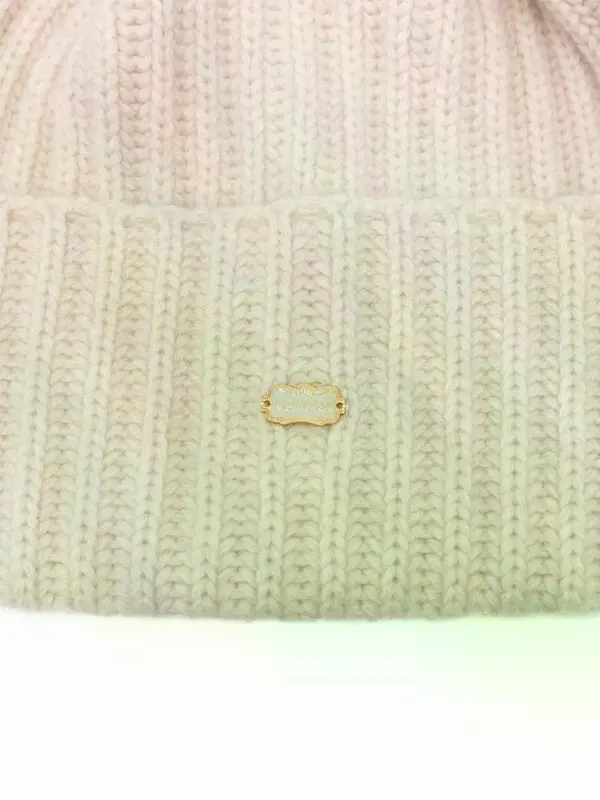 Agnona Ribbed-knit Beanie Hat