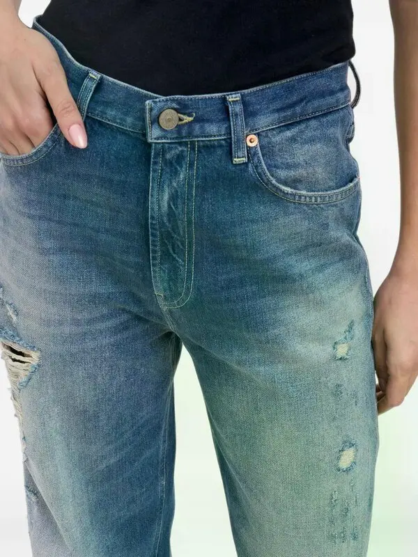 DONDUP Francine Distressed Jeans
