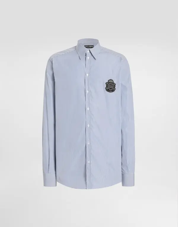Dolce & Gabbana Striped Martini Shirt Shirts