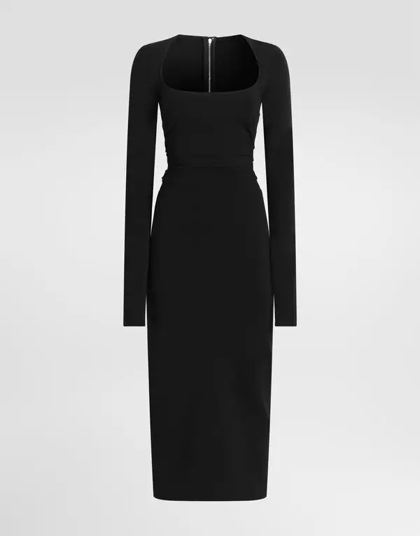 Dolce & Gabbana Jersey Sheath Dress Collection Viscose