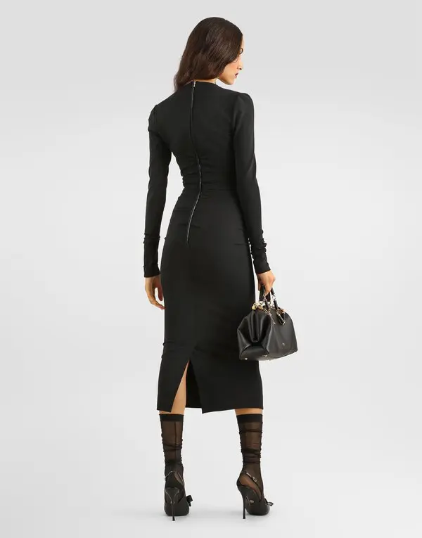 Dolce & Gabbana Jersey Sheath Dress Collection Viscose