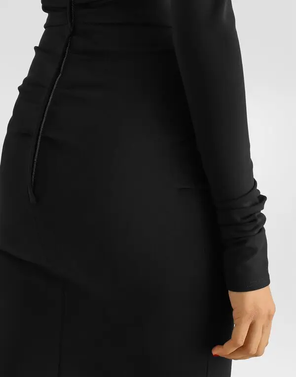 Dolce & Gabbana Jersey Sheath Dress Collection Viscose
