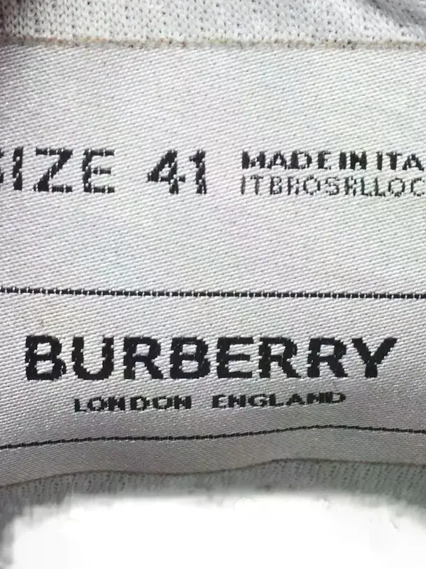 Burberry Ramsey Check Sneakers