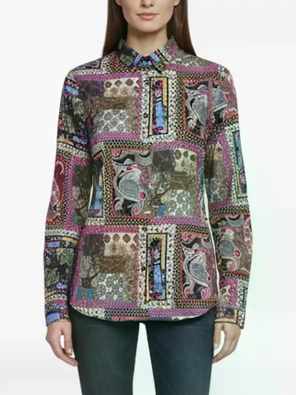 Etro Paisley-print Slim-fit Shirt