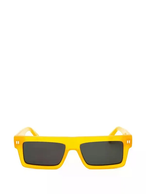 Off-White Chandler Rectangle-frame Sunglasses - Yellow