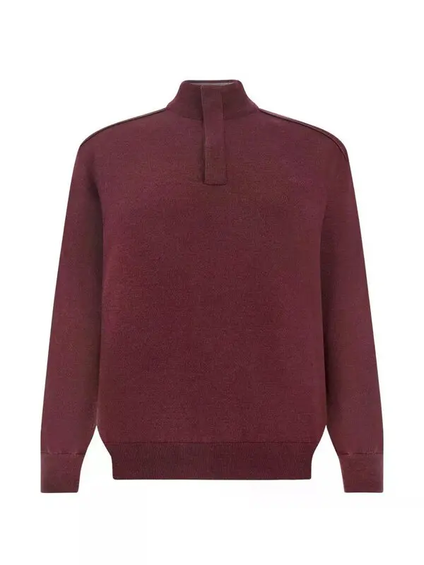 Paul & Shark Half-zip Sweater - Red