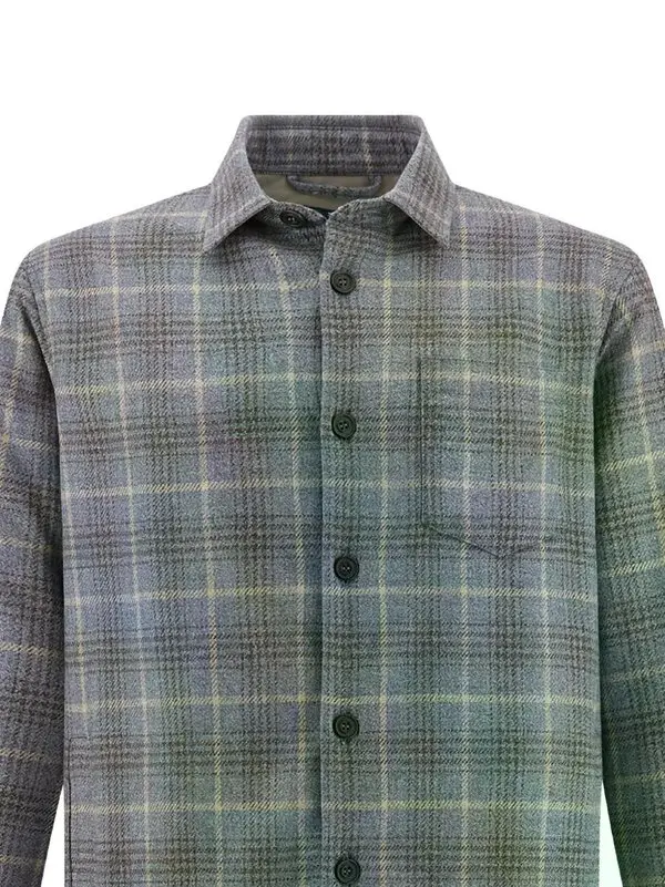 Paul & Shark Checked Wool Overshirt