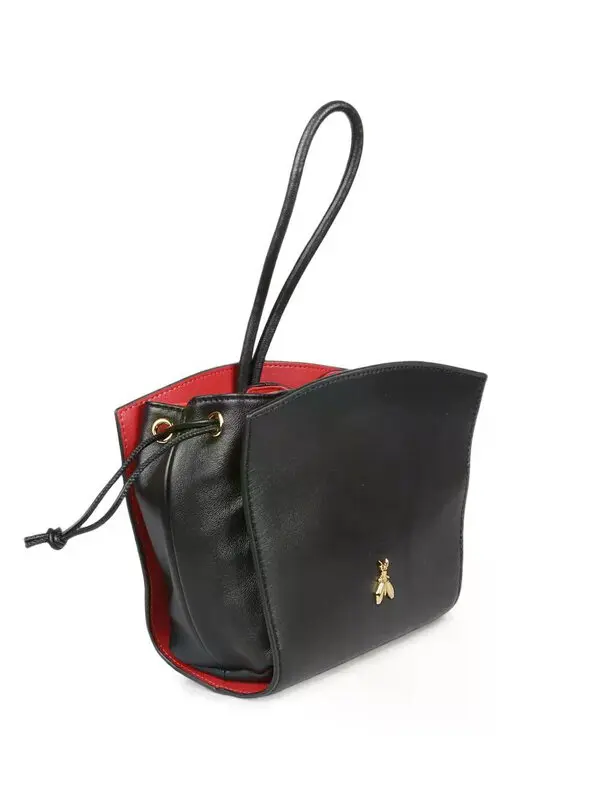 Patrizia Pepe Fly-plaque Drawstring Shoulder Bag