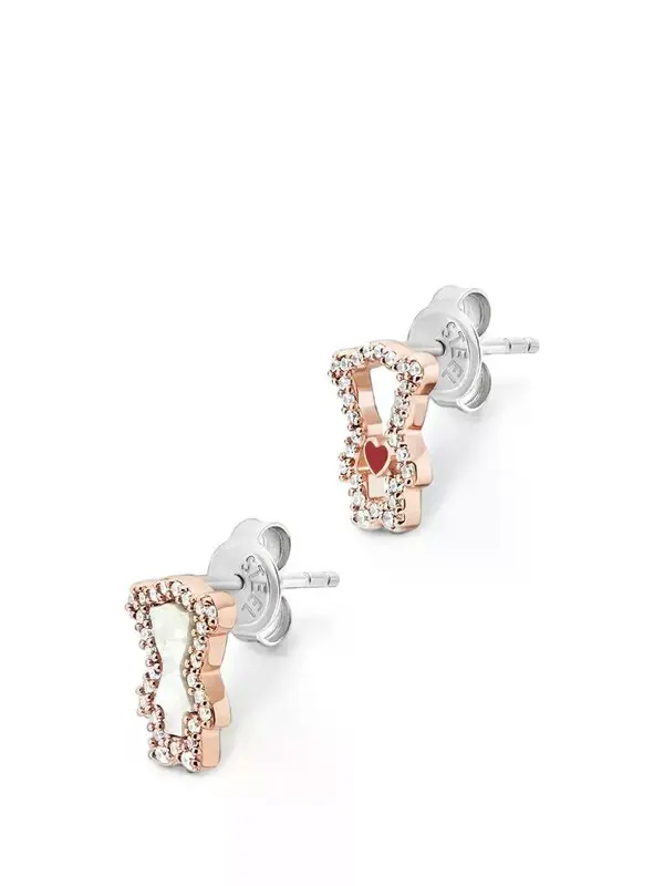 Emporio Armani Crystal-embellished Stud Earrings