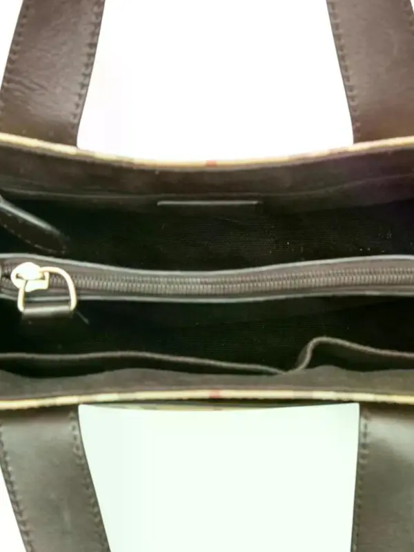 Burberry 2000-2017 Haymarket Check Coated Canvas Handbag