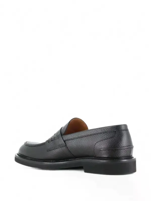 TASSINARI Pebble-leather Loafers