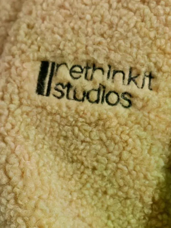 RETHINKIT STUDIOS Embroidered Logo Half-zip Sweatshirt