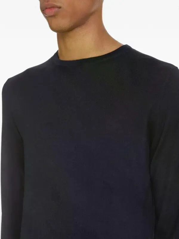 THE (ALPHABET) Crew-neck Cashmere Sweater