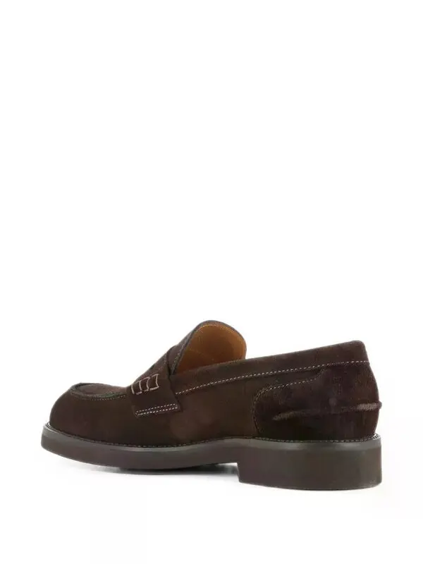 TASSINARI Suede Penny Loafers