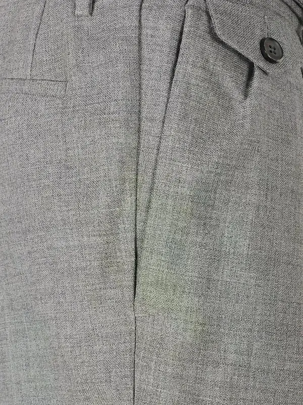 LBM Pleated Wool Trousers
