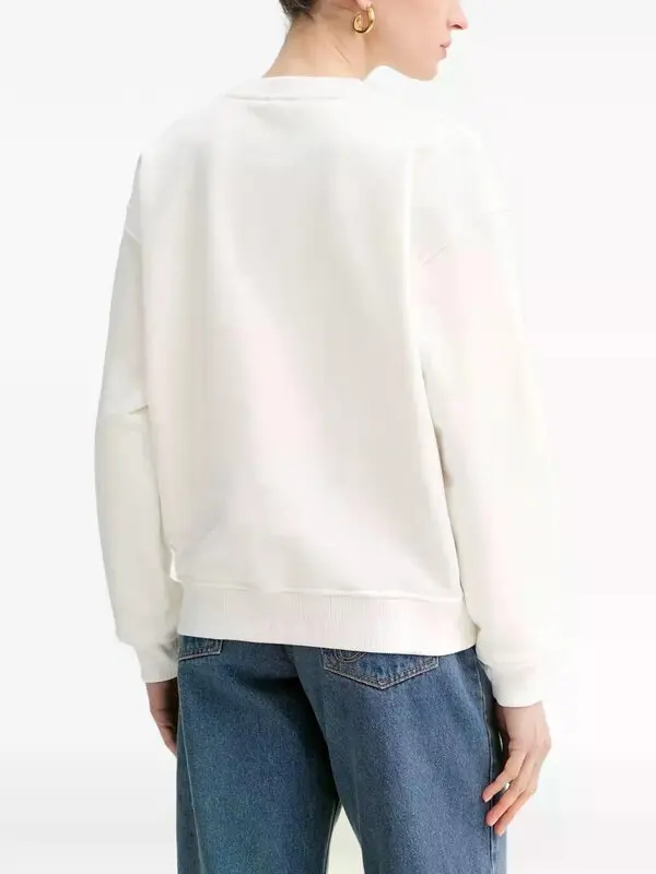 LA MANIA Fiora Logo-print Sweatshirt