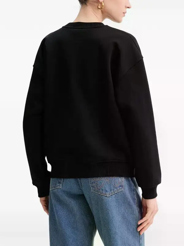 LA MANIA Fiora Logo-print Sweatshirt