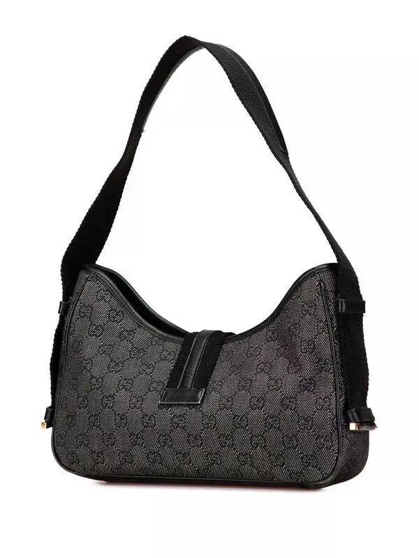 Gucci 2000-2015 Gg Denim Jackie Shoulder Bag