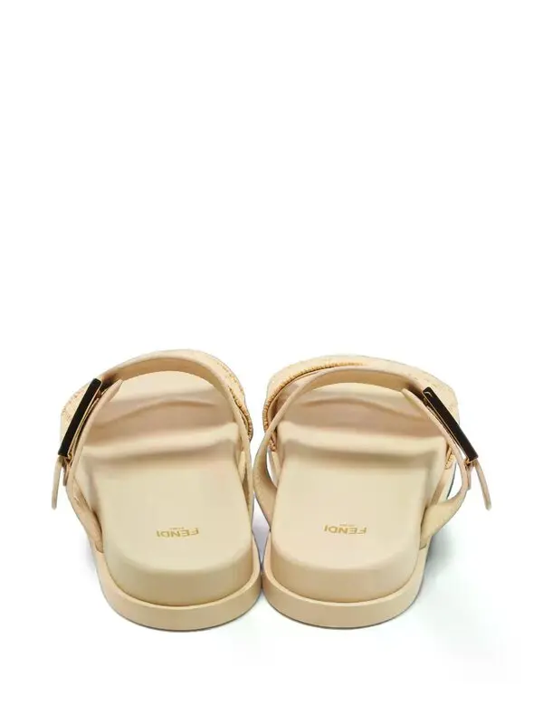 Fendi Ff Buckle Sandals