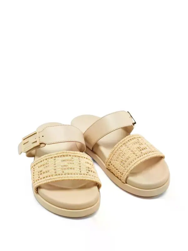 Fendi Ff Buckle Sandals