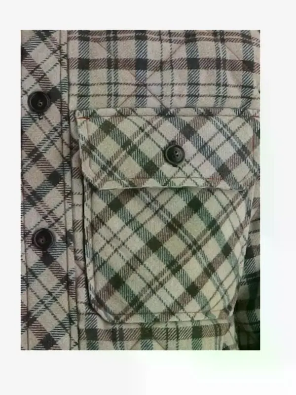 Woolrich Check-pattern Quilted Shirt-jacket