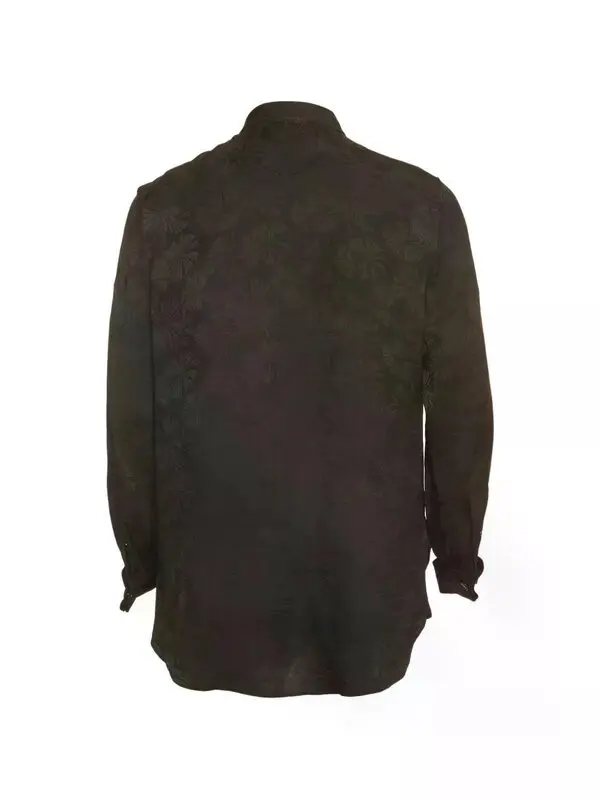 Saint Laurent Floral Jacquard Shirt