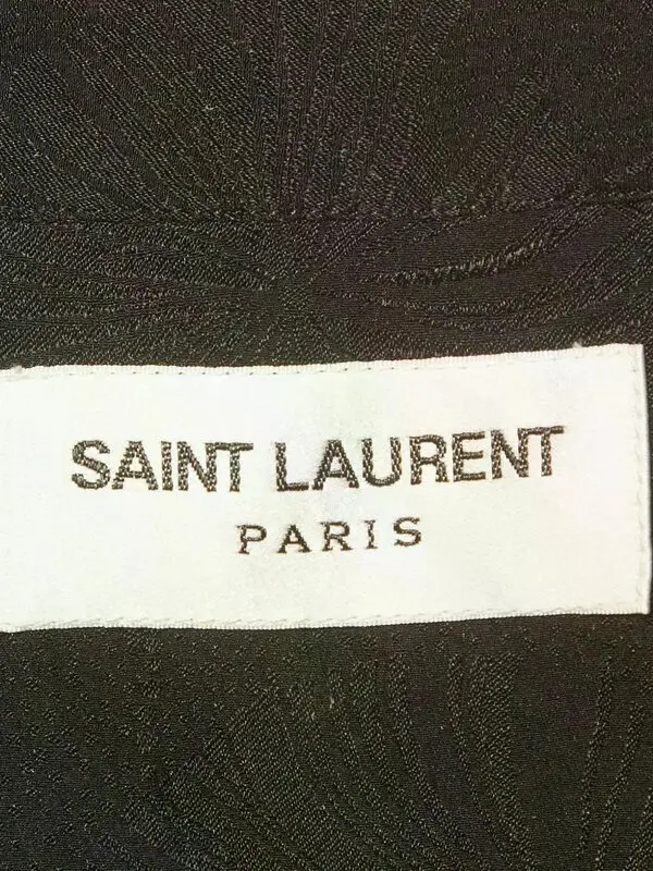 Saint Laurent Floral Jacquard Shirt