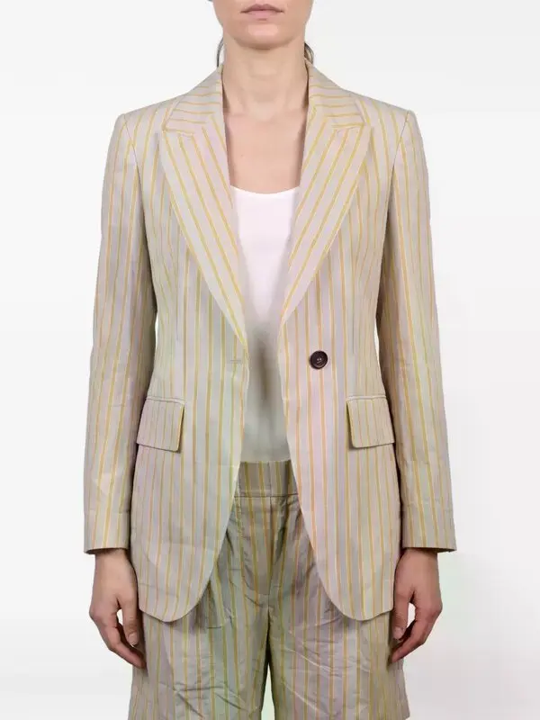 Brunello Cucinelli Striped Tailored Suit